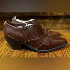 Covington | Shoes | Covington Brown Western Ankle Boots | Poshmark